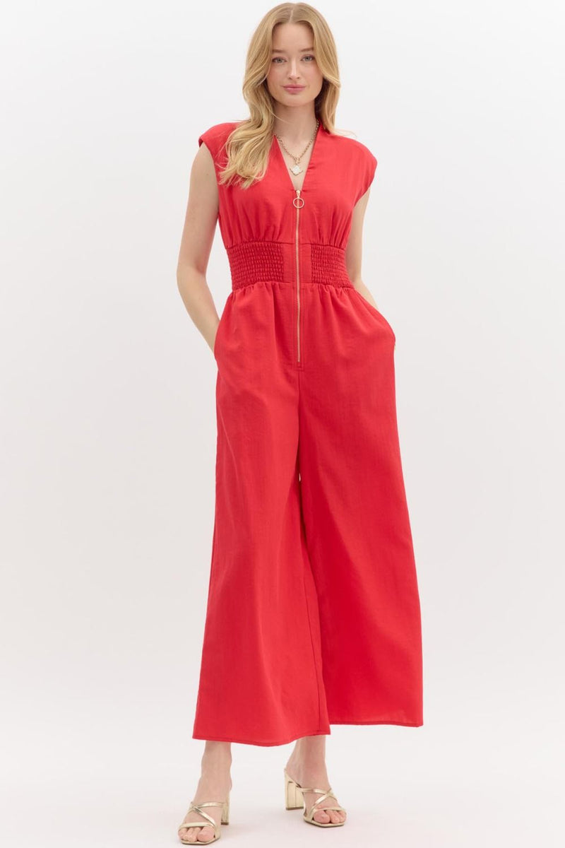 Daydreamer Jumpsuit Red – Bayou Belle Boutique